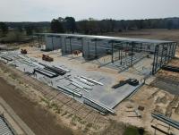 China Customized Innovative Steel Buildings Workshop , Two Storey Steel Frame Building for sale