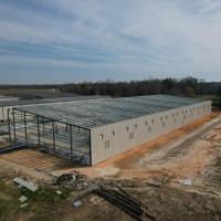 China Commercial Steel Structure Building - Custom Sizes 1000-30000 sqm, Q235/Q345 Steel, $35-55/sqm for sale