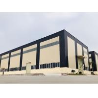 China Industrial Light Steel Structure Workshop with Q235/Q355 Steel Frame and Prefabricated Metal Building Construction for sale