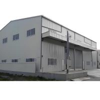 China Industrial Steel Structure Warehouse Construction , Prefab Metal Warehouse Building for sale