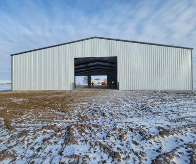 China ASTM Standard Steel Structure Warehouse Customized With Painting / Galvanized Treatment for sale