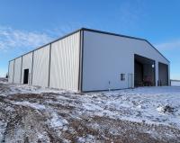 China As The Customer Request Commercial Metal Storage Building with PU Insulation Option for sale