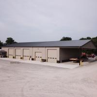 China Prefabricated Steel Warehouse Workshop Barn Clear Span 30m Steel Structure Building for sale