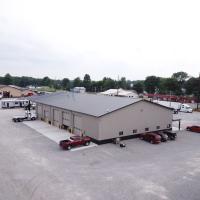 China Prefabricated Steel Structure Barn for Poultry Sheep Cow Dairy Farm 30m Clear Span for sale