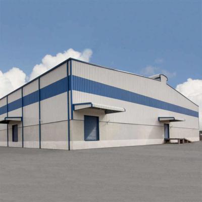 China Pre-engineered Steel Structure Building Warehouse Workshop 30m Clear Span Customizable for sale