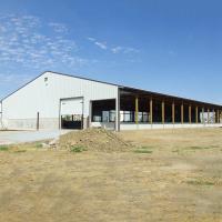 China Lanjing Prefabricated Steel Structure Farm House - Modern Metal Livestock Shelters with Custom 40-Day Delivery for sale