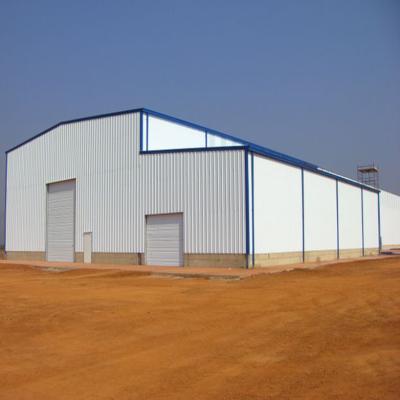 China Prefabricated Steel Structure Warehouse Building 30m Clear Span Customizable for Farmhouse for sale