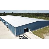 China Galvanized Customized Industrial Prefabricated Metal Warehouses Steel Structure Frame Welded for sale