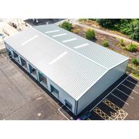 China Galvanized Customized Industrial Prefabricated Metal Warehouses Steel Structure Frame Welded for sale