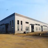 China Prefab Modern Style Metal Workshop Factory Design For Optimal Work Environment for sale