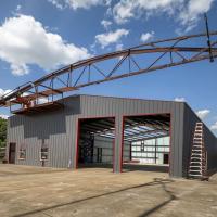 China Durable Prefabricated Factory Metal Space Frame Steel Structure Commercial Warehouses for sale