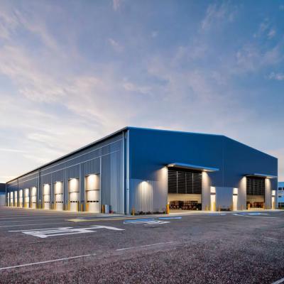 China Commercial Large Space Steel Structure Warehouse Prefabricated and Durable Frame Building Economically Priced for sale