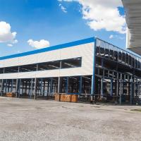 China Prefab Steel Structure Workshop Industrial Metal Frame Building for sale