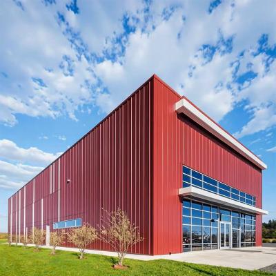 China Prefab Steel Structure Workshop Industrial Metal Frame Building for sale