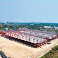 China Modular Prefab Steel Structure warehouse Quick Assembly Construction for warehouse for sale