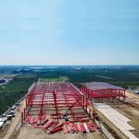 China Modular Prefab Steel Structure warehouse Quick Assembly Construction for warehouse for sale