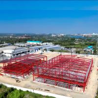 China Modular Prefab Steel Structure warehouse Quick Assembly Construction for warehouse for sale