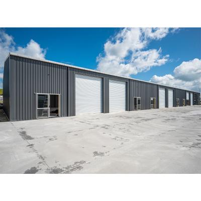 China Custom Steel Structure Warehouse Q235 Q345B with Ball Blasting and Tekla Design for sale