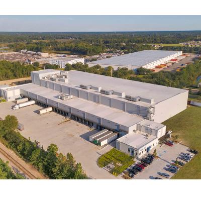 China Q235 Q345 Prefabricated Steel Workshop Building - Industrial Warehouse Structure with Custom Design Options for sale