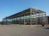 China LANJING Steel Structure Warehouse - 1000 Unit MOQ, 45-Day Delivery with Seismic-Resistant Portal Frame Design for sale