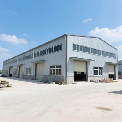 China Q235B Q355B Steel Structure Cow Shed - Economical Steel Frame Farm Building 40-Day Delivery for Cattle Care for sale