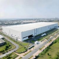 China Prefabricated Two Storey Steel Structure Workshop effective Quick Assembly for sale