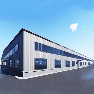 China Galvanized Steel Structure Factory With 50 Years Life Span And High Fire Resistance for sale