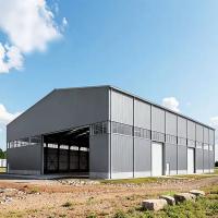 China Fireproof Prefabricated Steel Structure Warehouse 20-60m Span for Industrial Use for sale