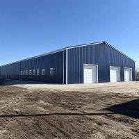 China Fireproof Prefabricated Steel Structure Warehouse 20-60m Span for Industrial Use for sale