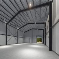 China Fireproof Prefabricated Steel Structure Warehouse 20-60m Span for Industrial Use for sale