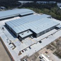 China Modern Steel Structure Workshop 12-40m Span Wind Load Resistance 50 Year Warranty for sale