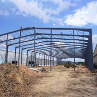 China Prefabricated Steel Structure Warehouse 12-40m Span 50-150mm Insulation Level 12 Wind Resistance for sale