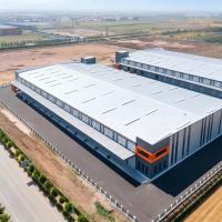 China Customized Steel Structure Workshop Warehouse 8-40m Span Industrial Building Q235 Q355 for sale