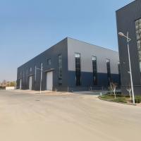 China Customized Hot-Dip Galvanized Steel Structure Workshop 20m Span Engineer Guided Installation for sale