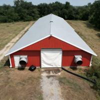China Customized Steel Structure Poultry House Prefabricated Large Span Chicken house for sale