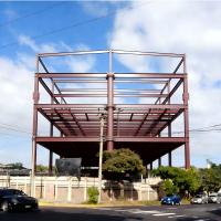 China Customized Multi-storey Steel Structure Building Prefabricated Commercial Office Building for sale