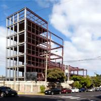 China Customized Multi-storey Steel Structure Building Prefabricated Commercial Office Building for sale