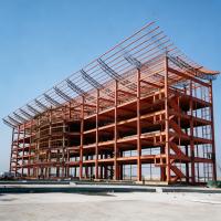 China Customized Multi-storey Steel Structure Building Prefabricated Commercial Office Building for sale