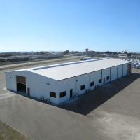 China Heavy Duty Steel Structure Warehouse 30m Span 8m Eave Height Industrial Storage Building for sale