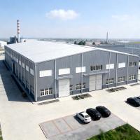 China High Strength Steel Structure Workshop 8-40m Span Heavy Equipment Production Line for sale