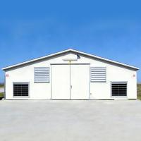 China Prefab Steel Frame Chicken House Custom Size 4-20m Span for Large Poultry Farms for sale