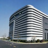 China Prefab Multi-level Steel Frame Building 2-8 Floors Custom Size for Office Workshop Integration for sale