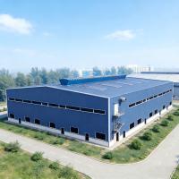 China Open-plan steel structure workshop flexible adjustment of production processes and material flow for sale
