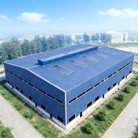 China Open-plan steel structure workshop flexible adjustment of production processes and material flow for sale