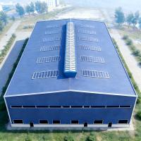 China Open-plan steel structure workshop flexible adjustment of production processes and material flow for sale