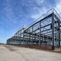China Rust-resistant multi-layer steel structure building with adjustable floor layouts to meet diverse business needs for sale