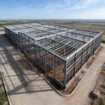 China Rust-resistant multi-layer steel structure building with adjustable floor layouts to meet diverse business needs for sale