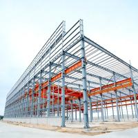 China Customizable Multi-bay Steel Structure High-rise Building 2-8 Floors 8-30m Span for Business Park for sale