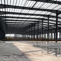 China Rust-proof steel structure workshop supports long-term heavy industrial production operations for sale