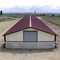 China Hot-Dip Galvanized Steel Chicken House 80μm Zinc Coating 15-20 Year Lifespan for sale